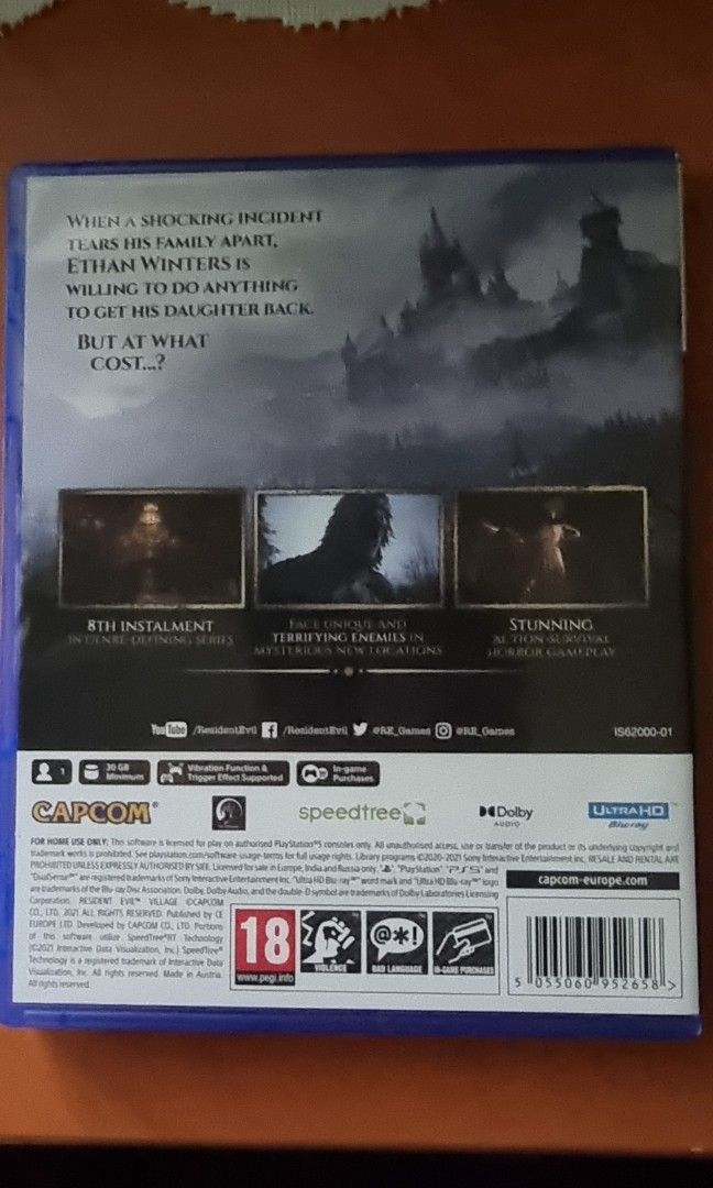 PS5 Resident Evil 8, Video Gaming, Video Games, PlayStation on Carousell