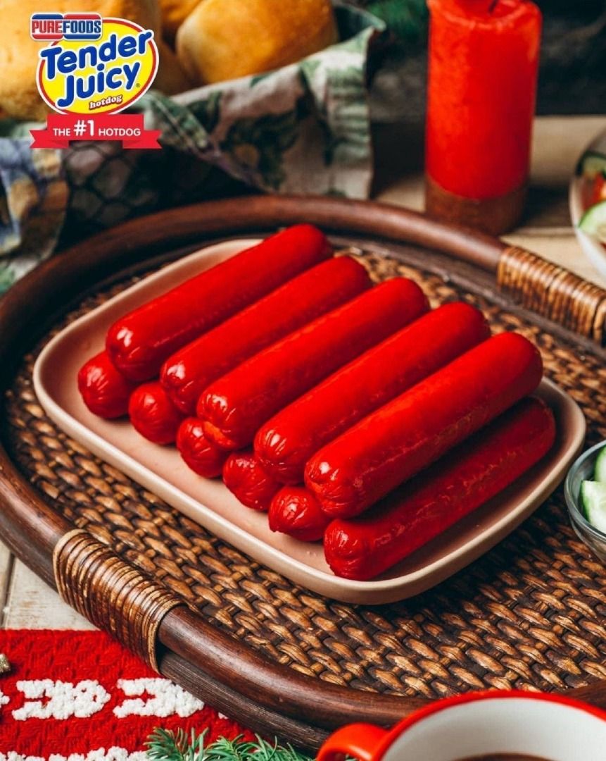 Purefoods Tender Juicy Hotdog 1kg, Food & Drinks, Chilled & Frozen Food ...