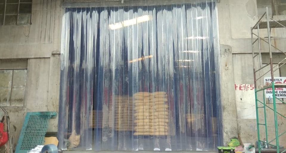 pvc curtain for cold storage, walk in freezer, walk in chiller ...