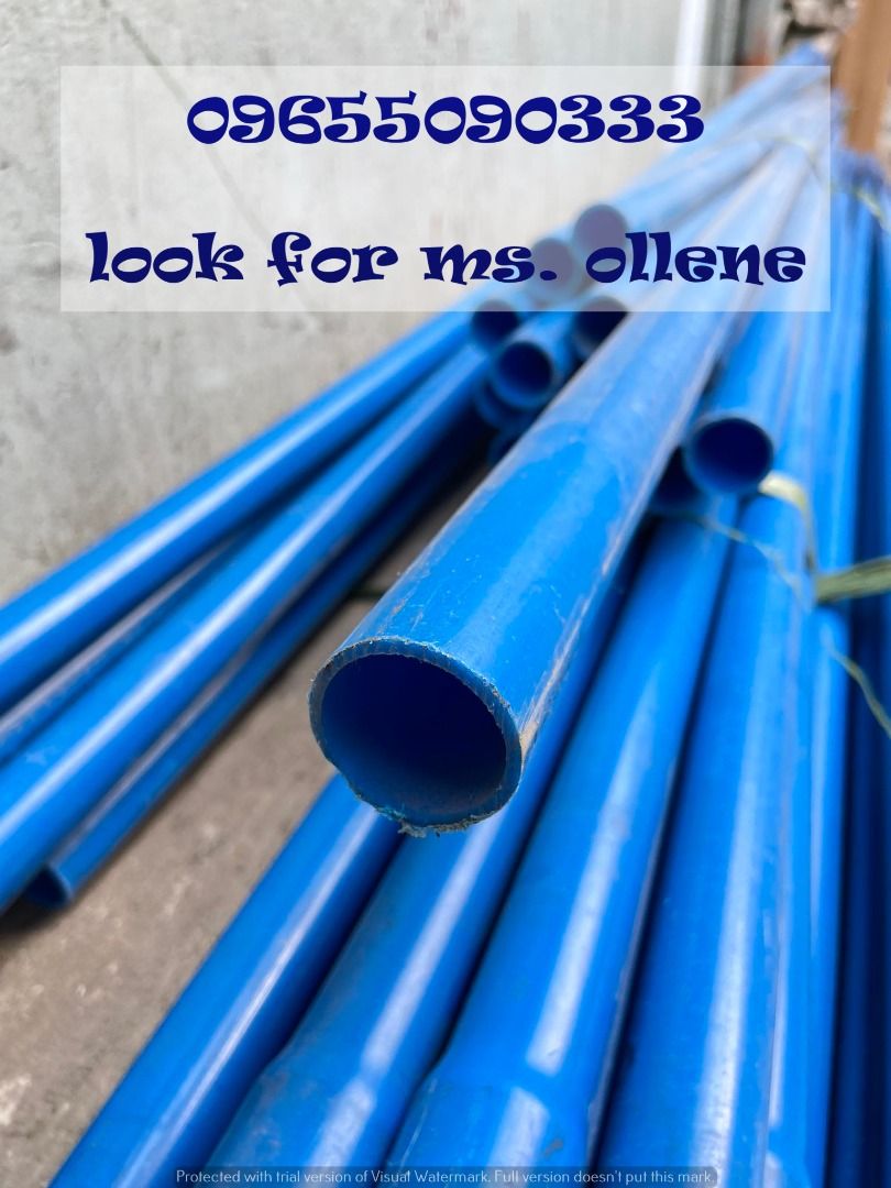 pvc pipe blue, Commercial & Industrial, Construction & Building ...