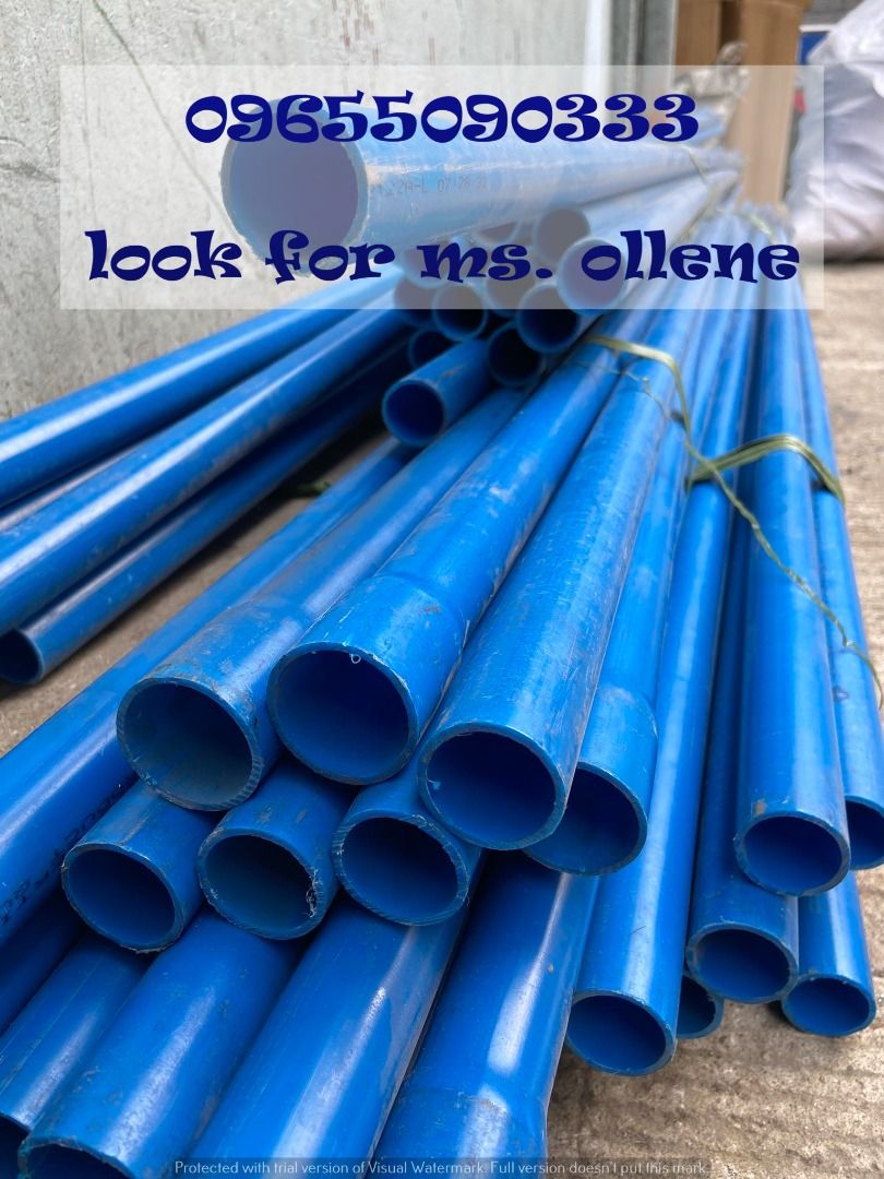 pvc pipe blue, Commercial & Industrial, Construction & Building ...