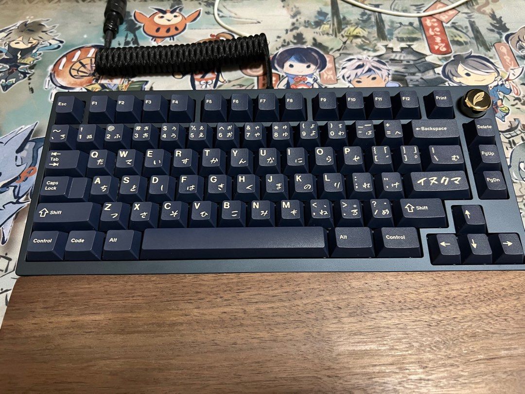 QK75 (Blue Anodized), Computers & Tech, Parts & Accessories, Computer ...