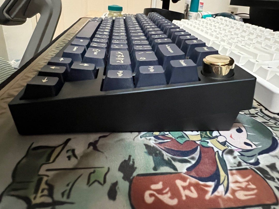 QK75 (Blue Anodized), Computers & Tech, Parts & Accessories, Computer ...