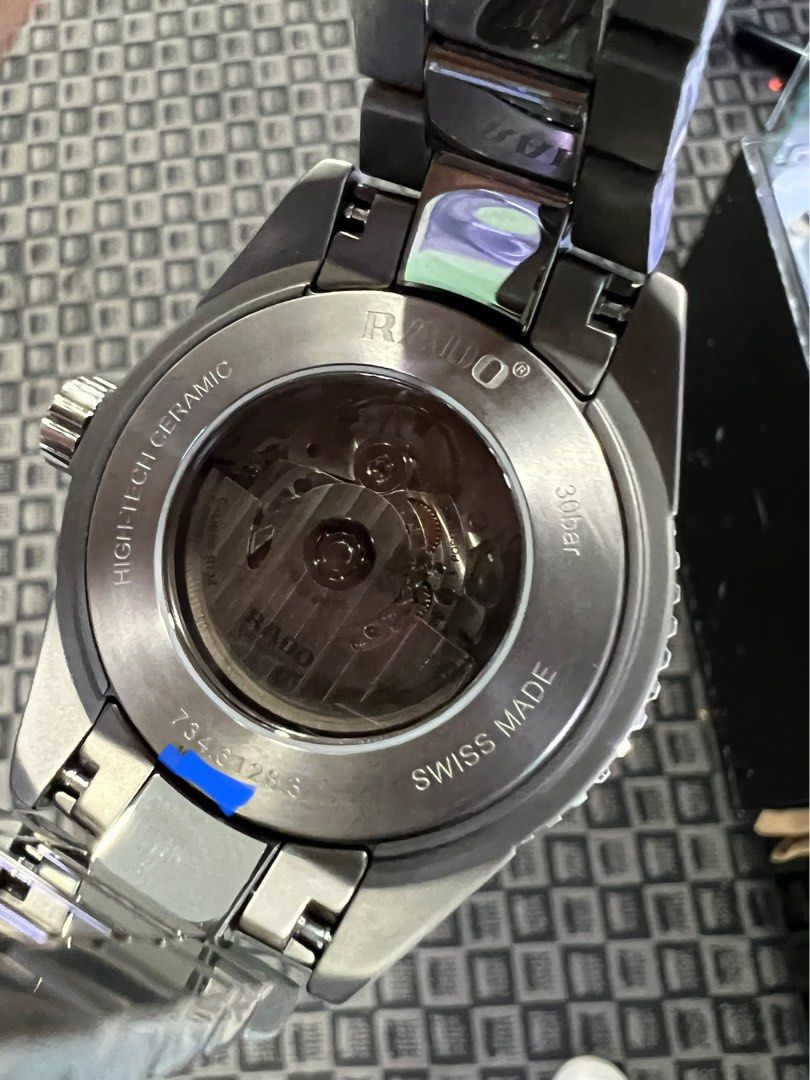 RADO CAPTAIN COOK SWISS MADE CERAMIC AUTOMATIC DIVERS 300M R32128202 ...