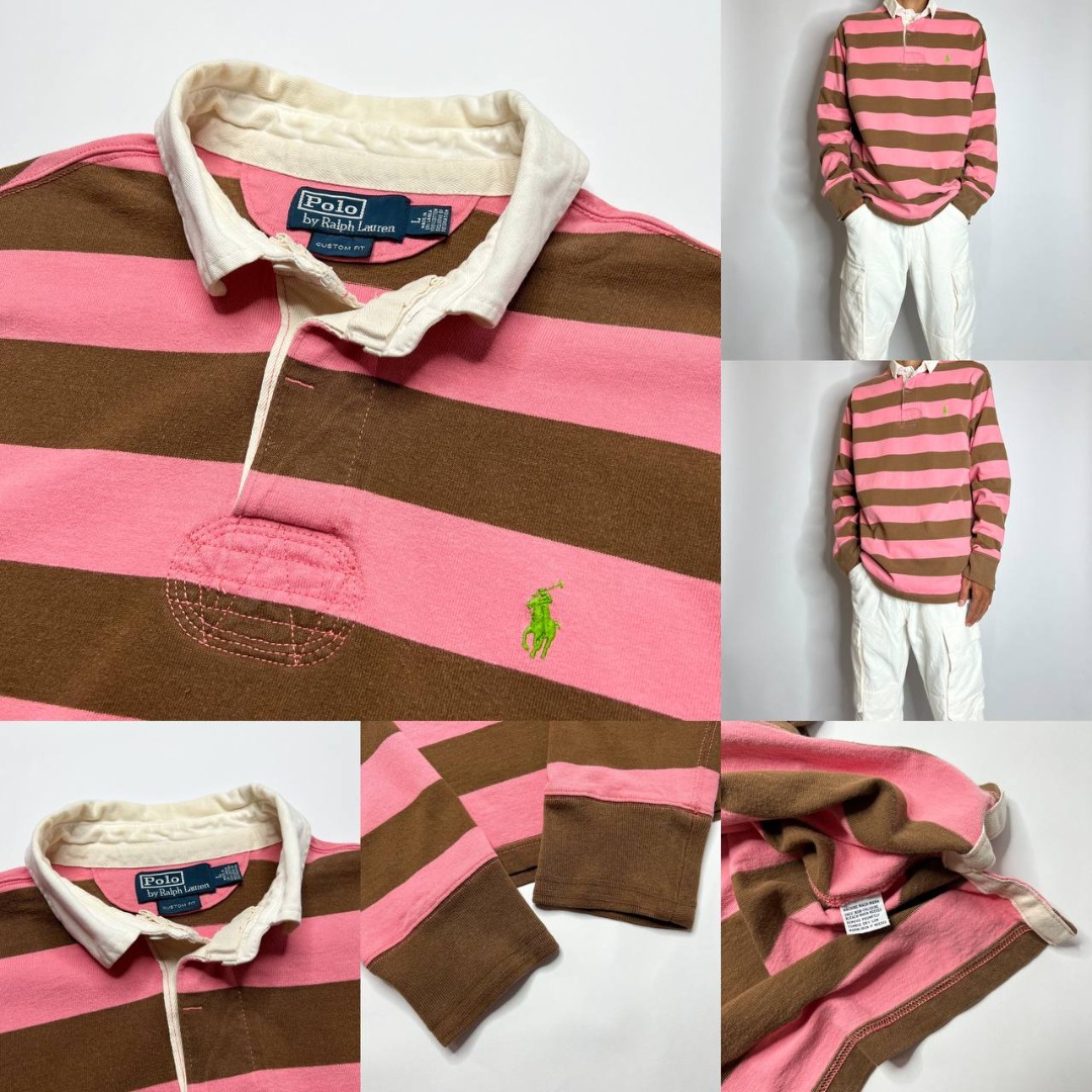 Ralph Lauren Rugby Polo LongSleeves, Men's Fashion, Coats, Jackets and ...