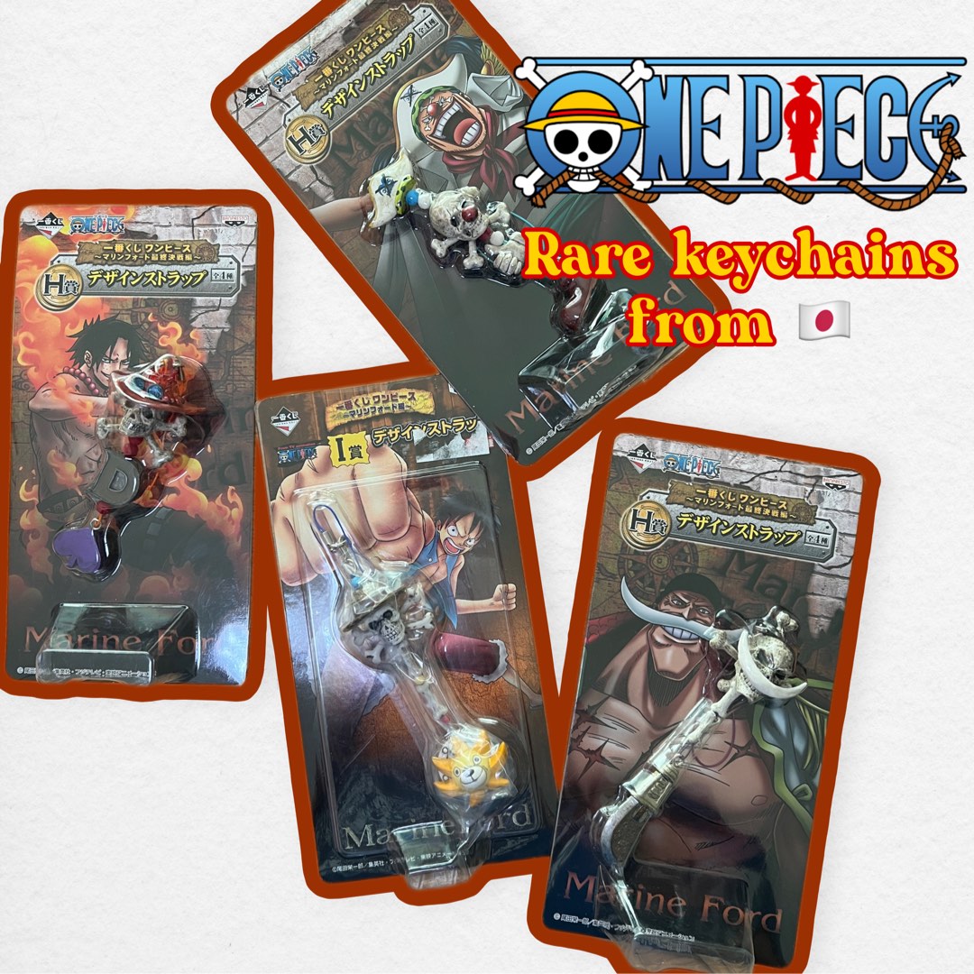 RARE One Piece Keychain Strap from Japan, Hobbies & Toys, Toys & Games ...