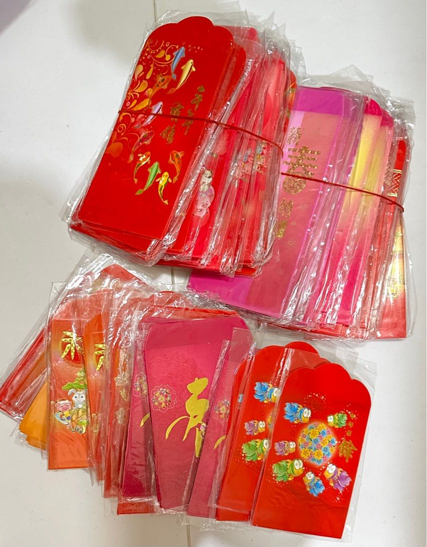 Red packets 72 angbaos packets. Brand New not free kind., Hobbies ...
