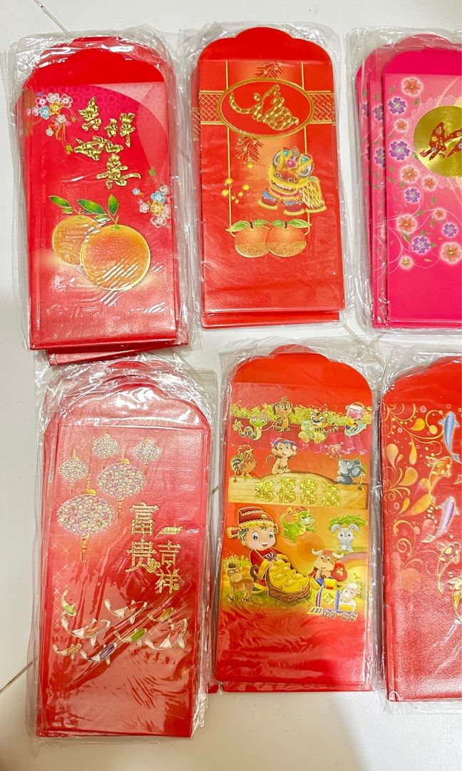 Red packets 72 angbaos packets. Brand New not free kind., Hobbies ...