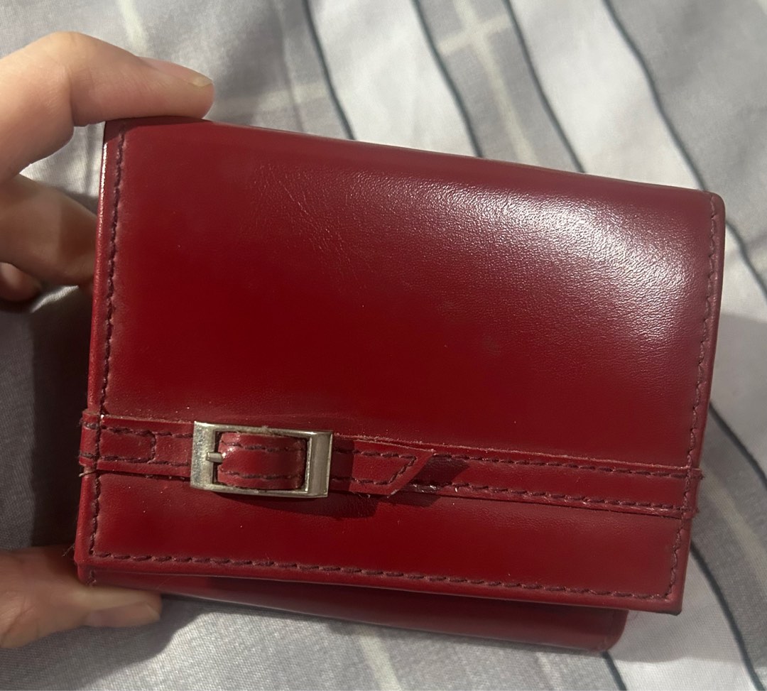 Red wallet, Women's Fashion, Bags & Wallets, Wallets & Card holders on ...