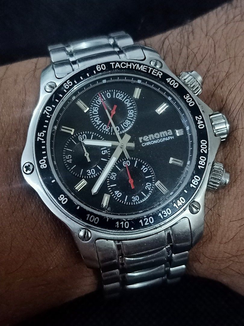 Renoma chronograph, Men's Fashion, Watches & Accessories, Watches on ...