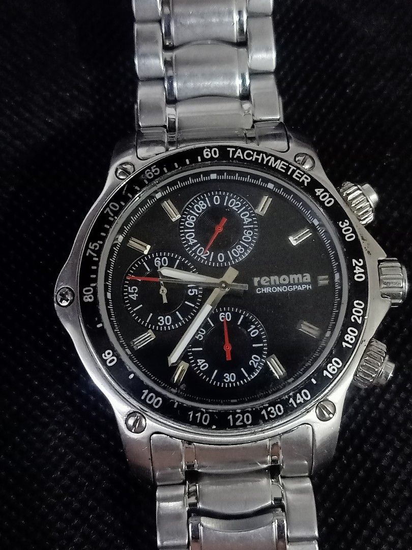 Renoma chronograph, Men's Fashion, Watches & Accessories, Watches on ...