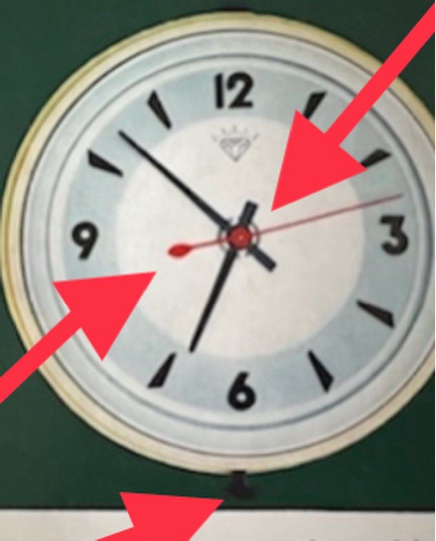 Restored and Converted Shanghai Diamond Clock, Furniture & Home Living ...