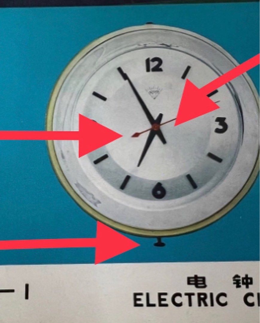 Restored and Converted Shanghai Diamond Clock, Furniture & Home Living ...