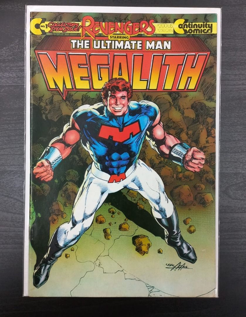 Revengers Featuring Megalith 1 (1985, Continuity) Neal Adams, Hobbies ...