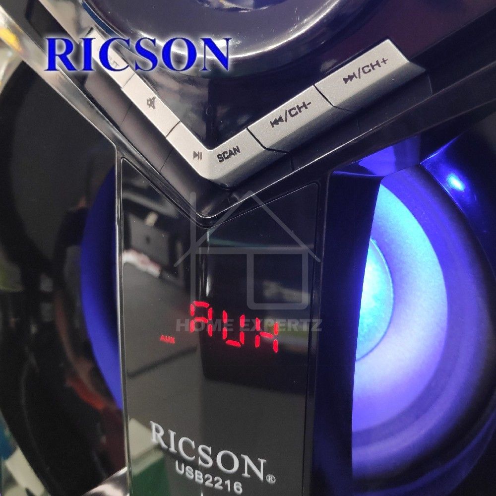 Ricson USB 2216 DC12V 12000W Multimedia Speaker System, Audio ...