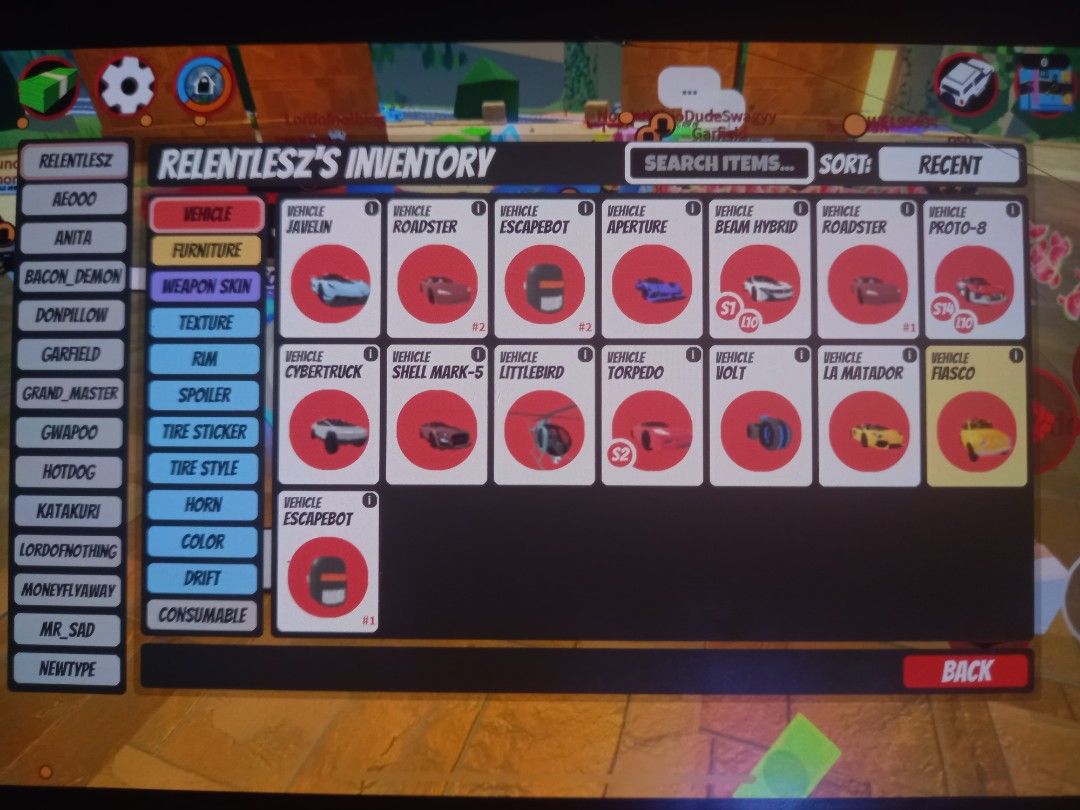 Roblox jailbreak cars/vehicles and inventory, Video Gaming, Gaming ...