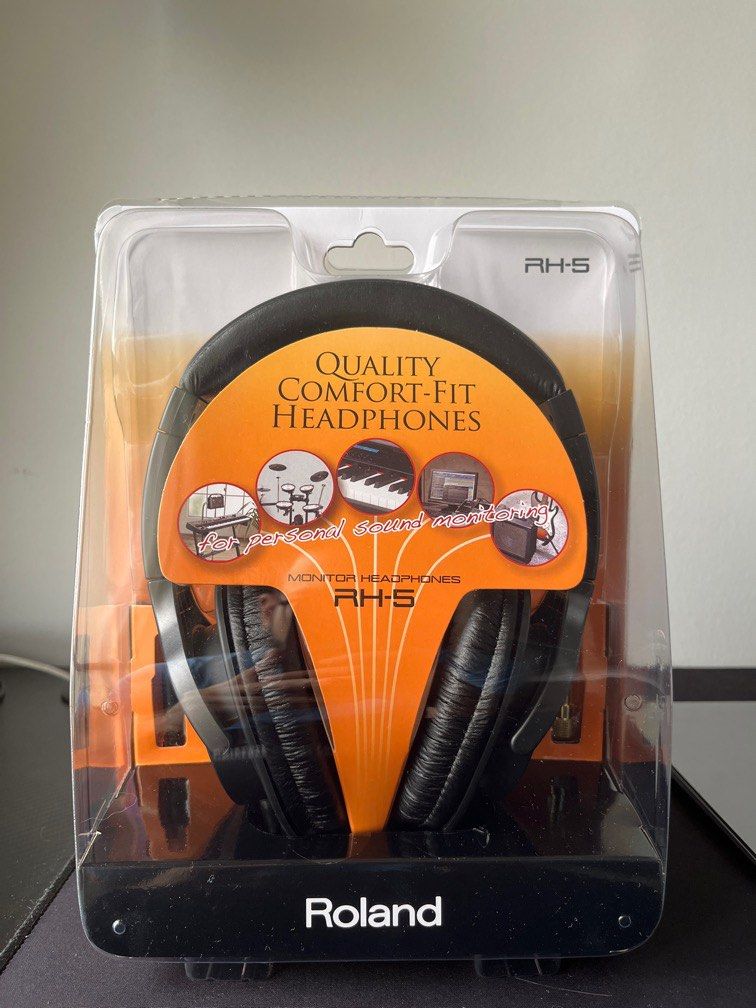 Dj Headphones Roland Premium Open-Air Headphones (RH-A30), Black ...