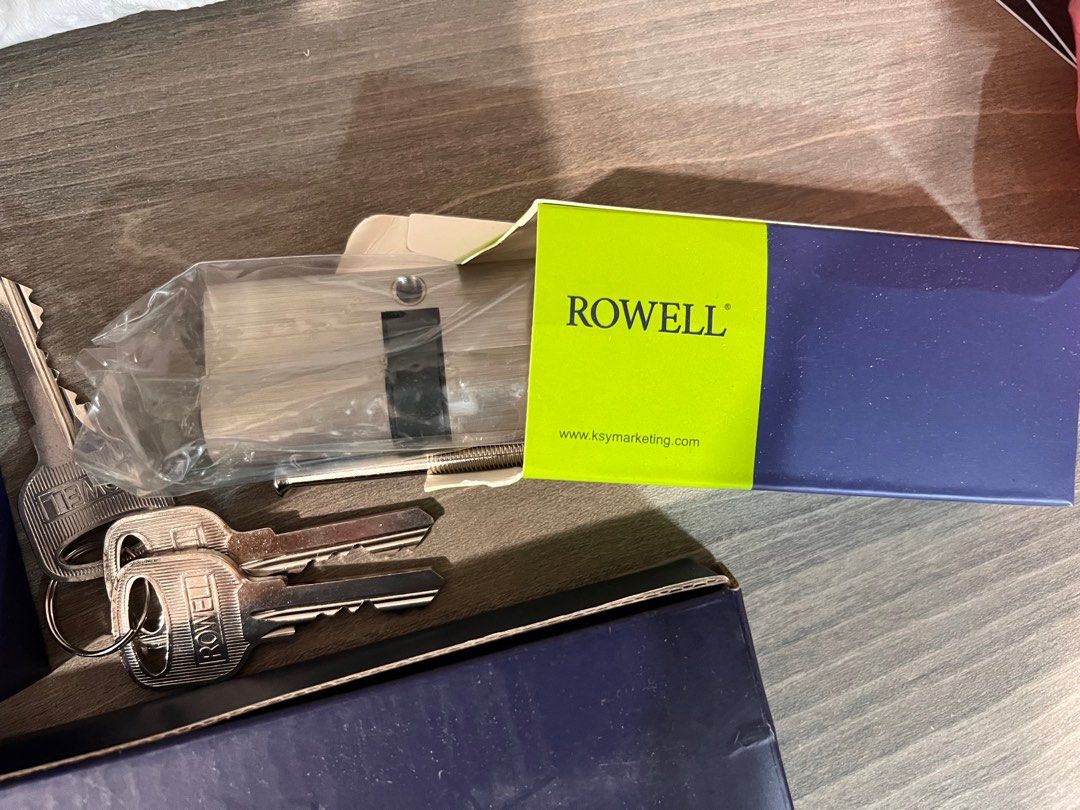 Rowell main door handle full set, Furniture & Home Living, Security ...