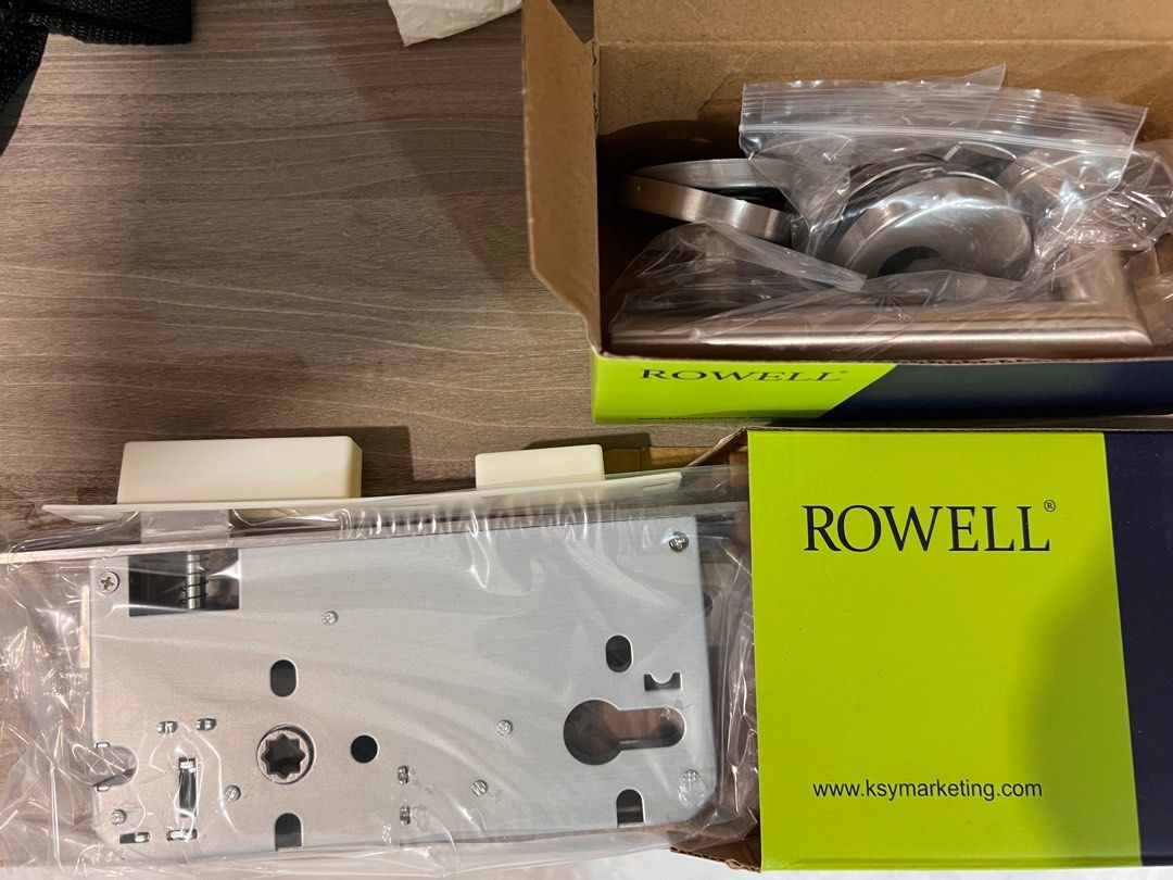 Rowell main door handle full set, Furniture & Home Living, Security ...