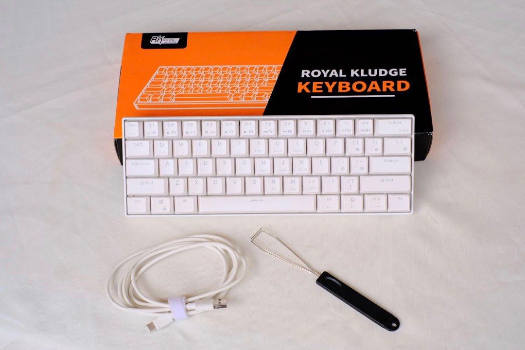 Royal Kludge RK61 Mechanical Keyboard (Complete with Accessories and ...