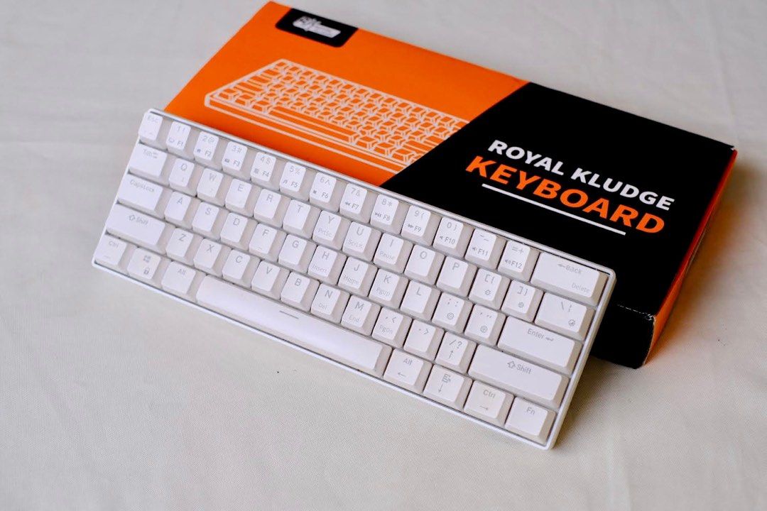 Royal Kludge RK61 Mechanical Keyboard (Complete with Accessories and ...