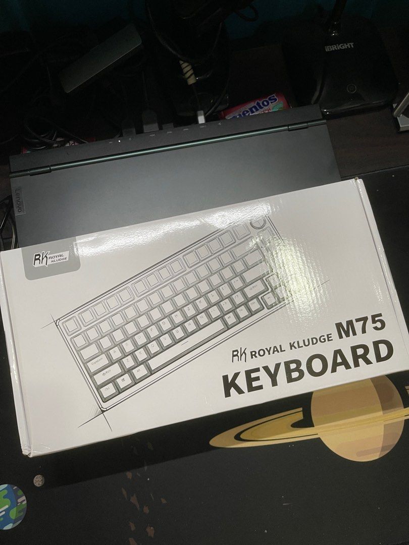 Royal Kludge RK M75 75% Wireless Gasket Mechanical Keyboard, Computers ...