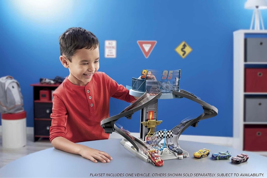 Rusteze Disney / Pixar Cars Racing Tower, Hobbies & Toys, Toys & Games ...