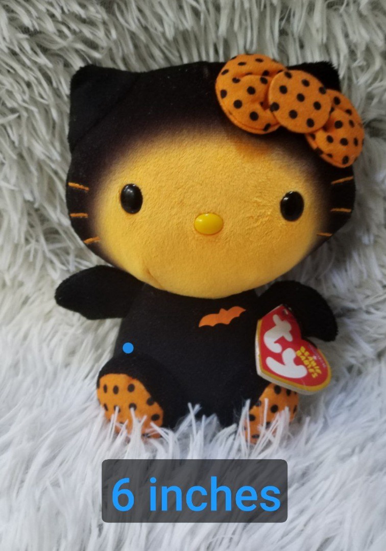 Sanrio TY HK Hello Kitty Halloween Mascot Plush Toy 6", Hobbies & Toys ...