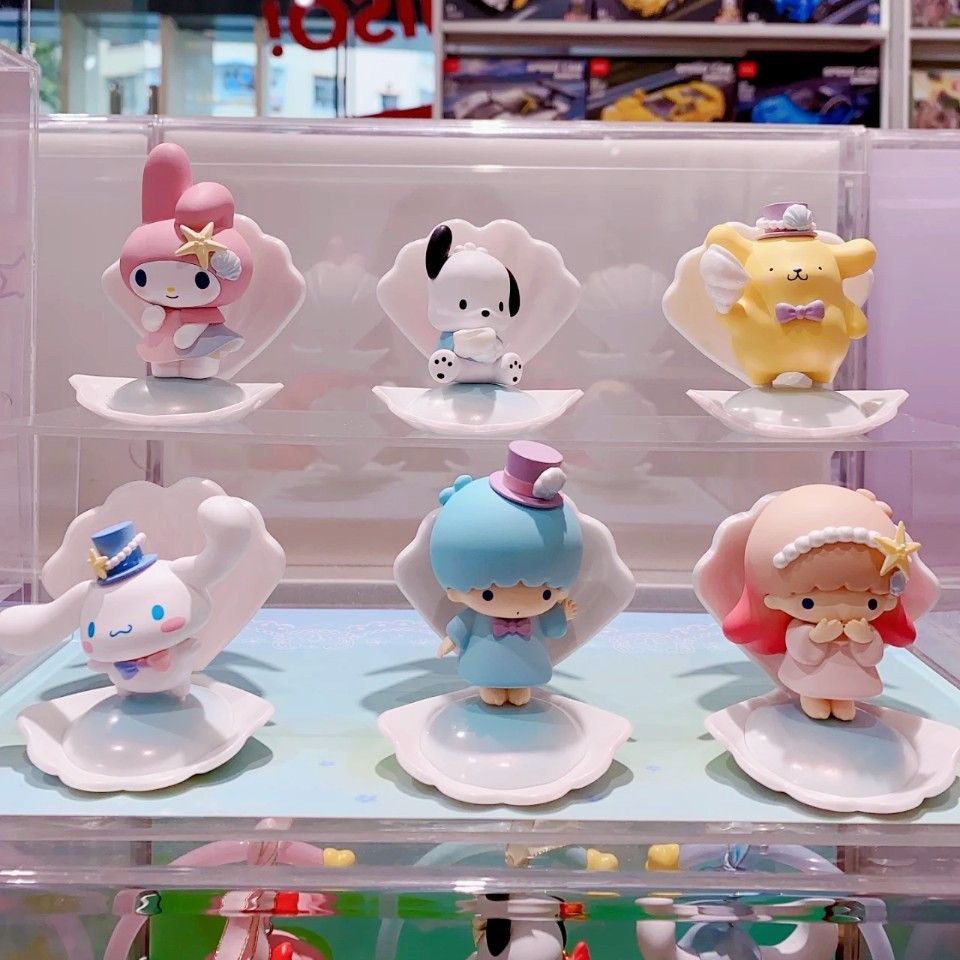 Sanrio x Miniso blue sea bihai holiday series blind box popmart ...