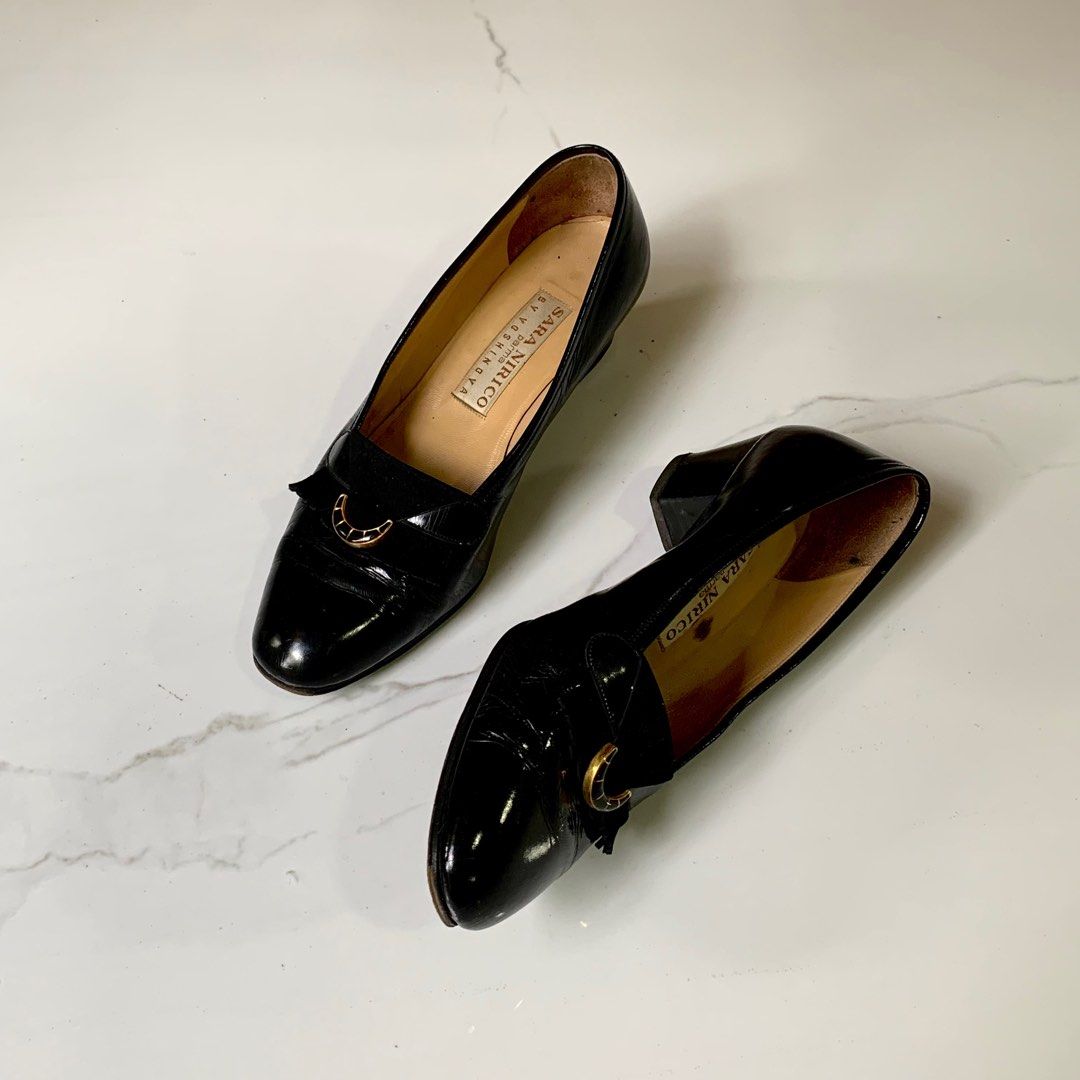 Sara Nirico: Parma by Yoshinoya Block Heels, Women's Fashion, Footwear ...