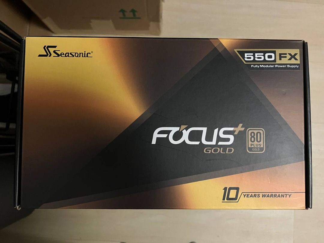 Seasonic FOCUS Plus Gold 550FX 550W Power Supply, Gold Modular FX ...