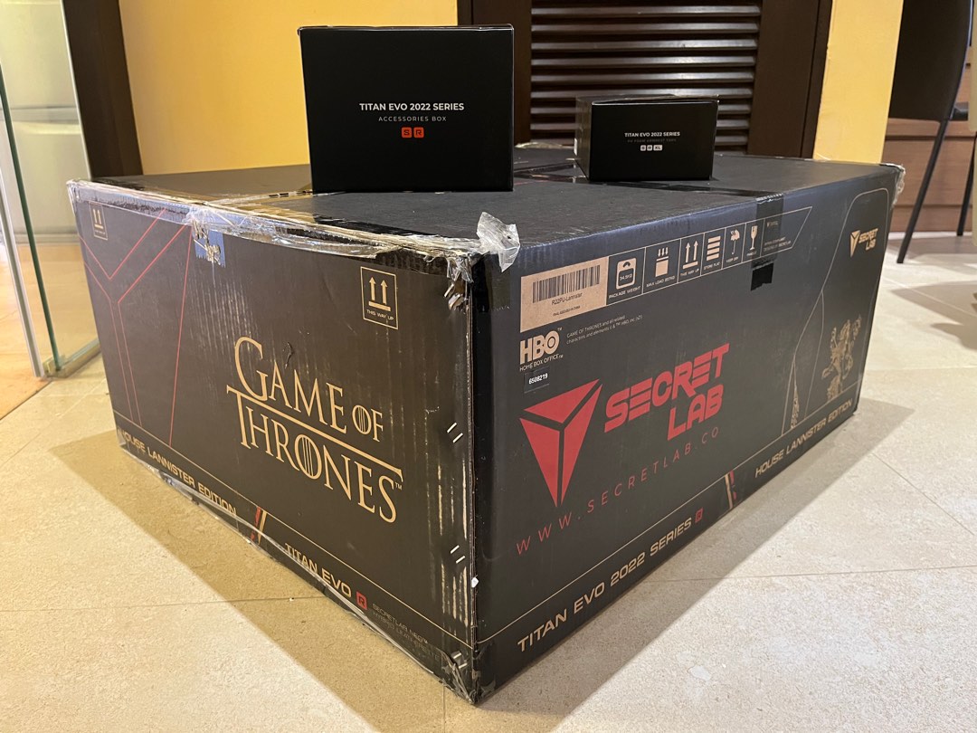 Secretlab Box Games of Thrones House Lannister , Furniture & Home ...