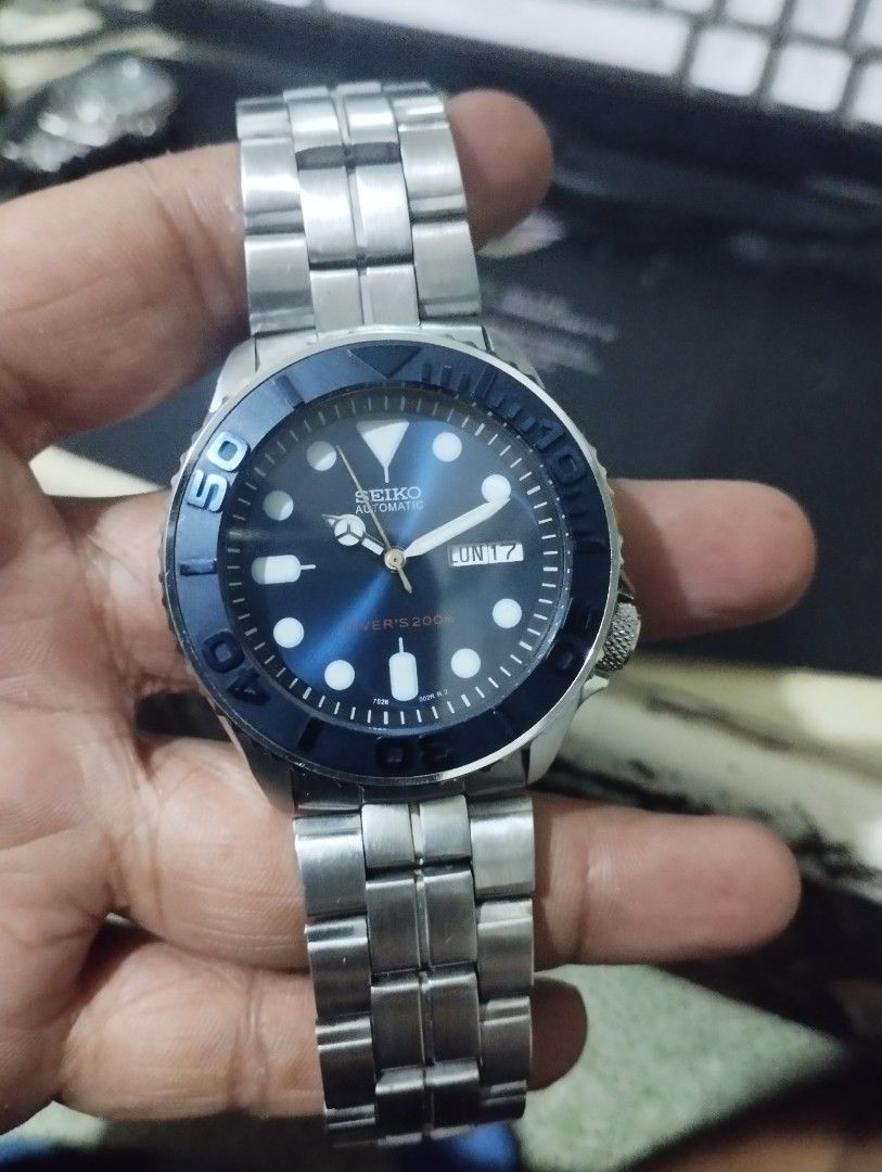 SEIKO DIVERS MODIFIED, Men's Fashion, Watches & Accessories, Watches on ...
