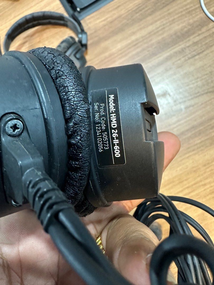 Sennheiser HMD-26-ii-600, Audio, Headphones & Headsets on Carousell
