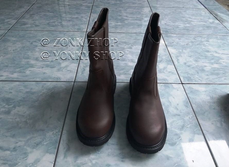 Sepatu Safety Shoes BLACK RHINO BRE 0801 Boot -Pull On bukan Cheetah ...