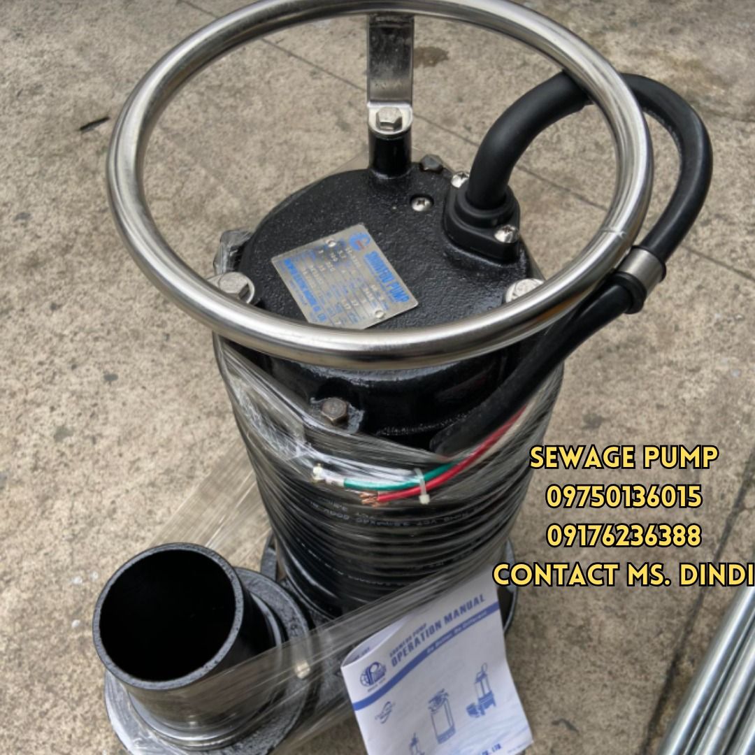 Sewage Pump, Commercial & Industrial, Industrial Equipment on Carousell