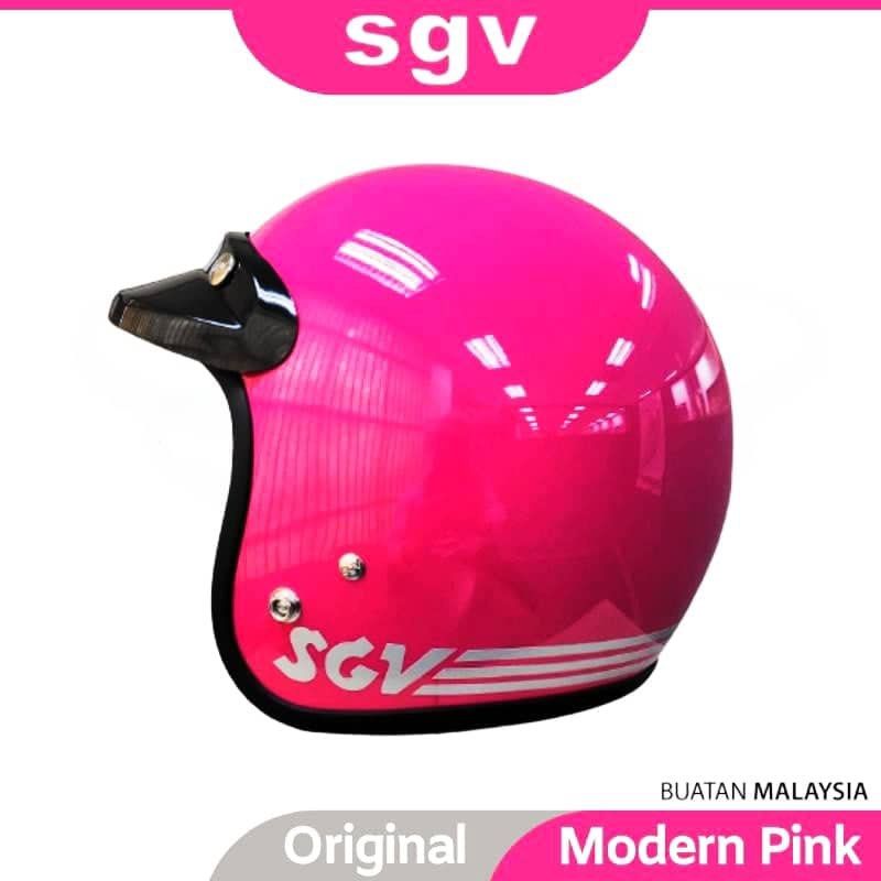 SGV HELMET PINK, Motorcycles, Motorcycle Accessories on Carousell