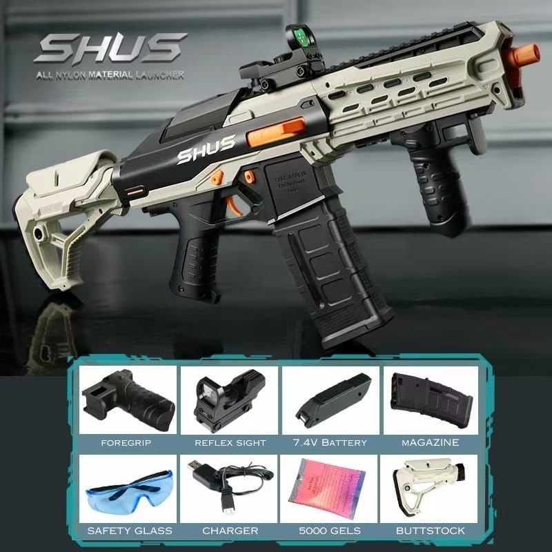 SPF APPROVED- Shark SHUS Gel Blaster, Hobbies & Toys, Toys & Games on ...