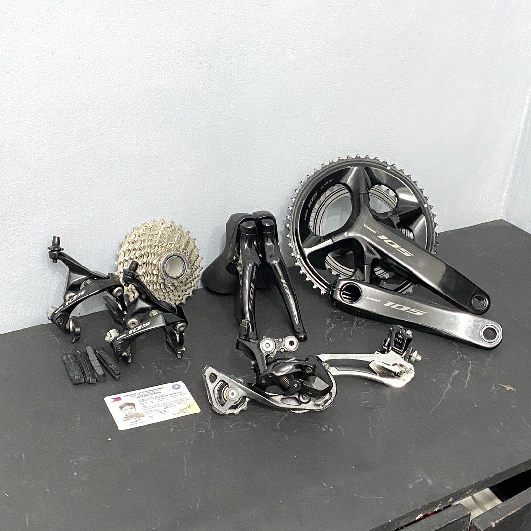 Shimano 105 r7000 Groupset (w Direct Mount Calipers Shimano R7001 ...