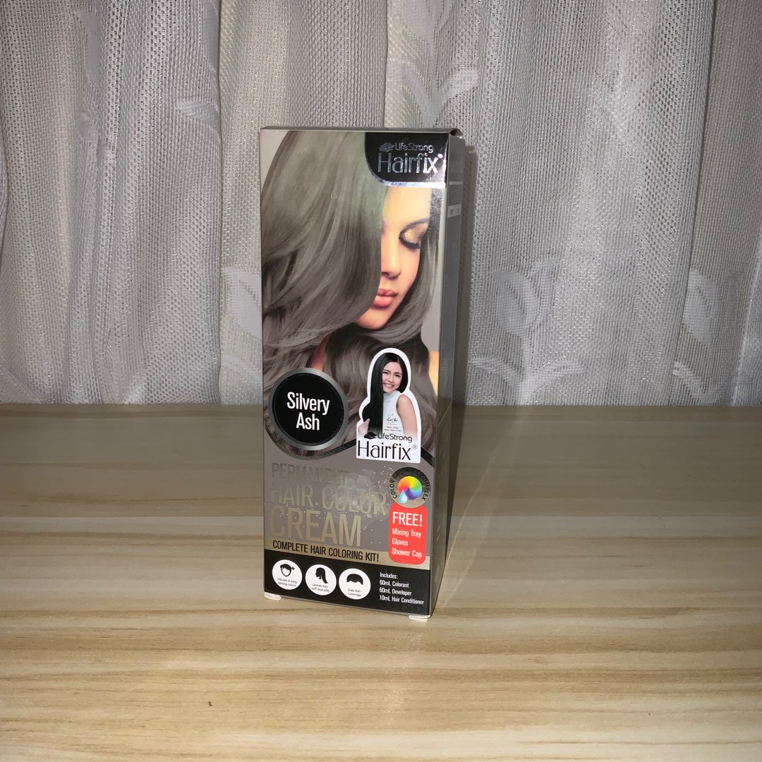 Silvery Ash Hair Color Cream, Beauty & Personal Care, Hair on Carousell