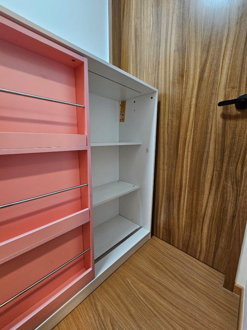 Sliding book shelf, Furniture & Home Living, Furniture, Shelves ...