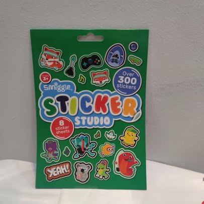 Smiggle sticker book, Hobbies & Toys, Books & Magazines, Children's ...
