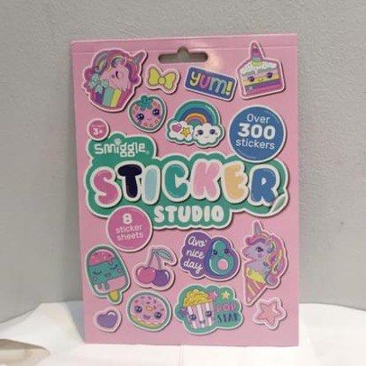 Smiggle sticker book, Hobbies & Toys, Books & Magazines, Children's ...