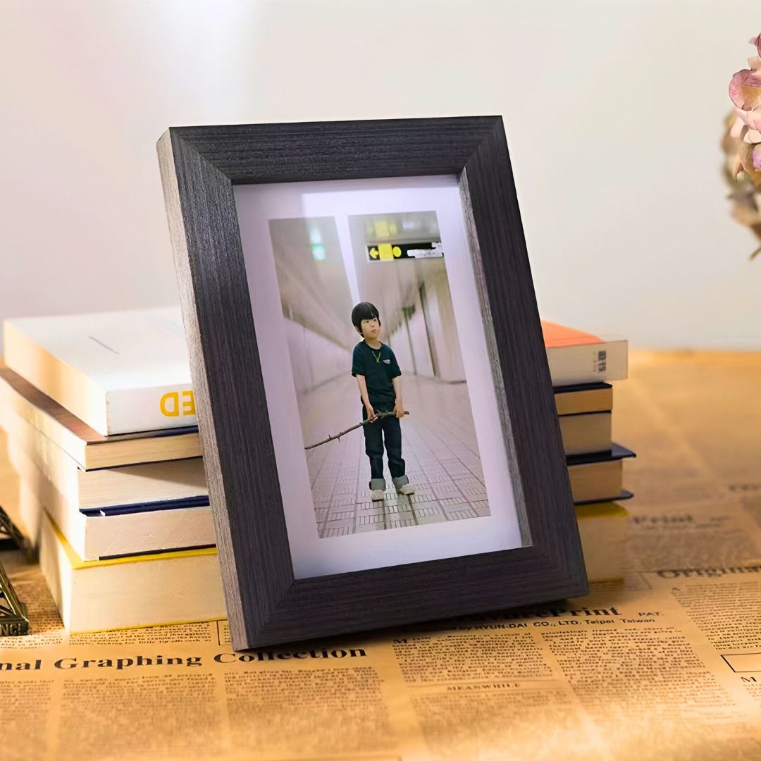 Solid Wood Photo Frame Poster Frame 4R / 6R / 8R / A4 Frame Besar ...