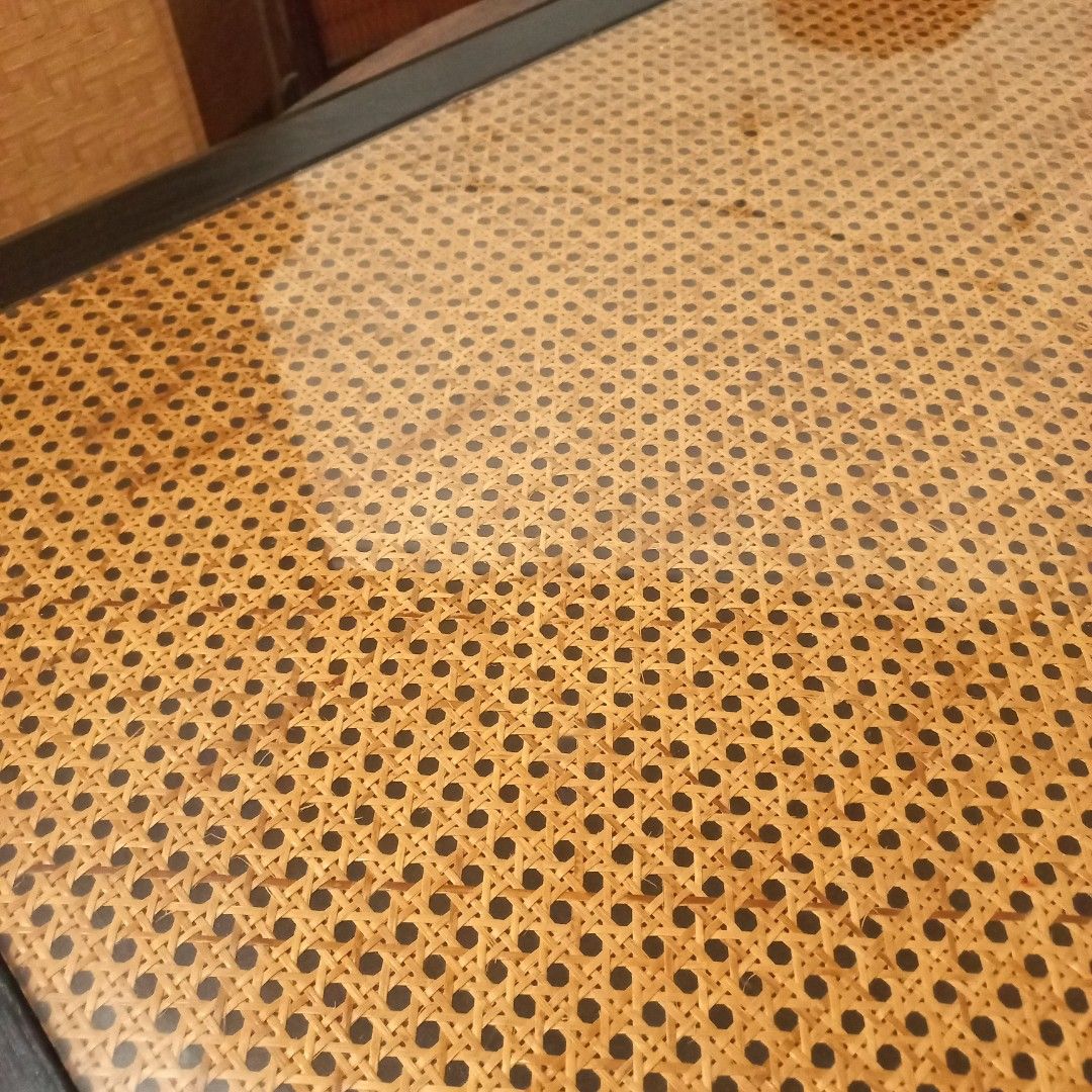 Solihiya glass and wood coffee table center table, Furniture & Home ...