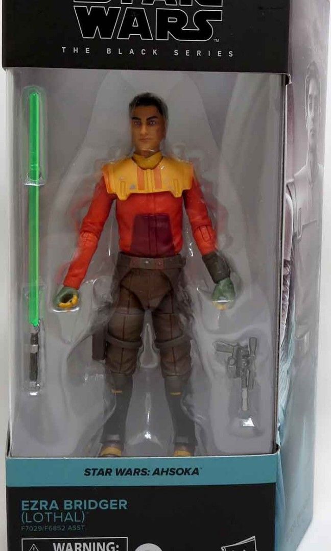 Star Wars The Black Series Disney+ Ahsoka Ezra Bridger (Lothal)+Chopper (C1-10P),Star Wars The ...