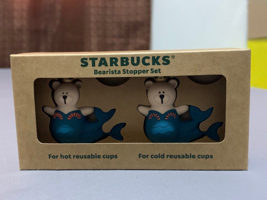 STARBUCKS Stopper Bearista Siren and the Earth, Furniture & Home Living ...
