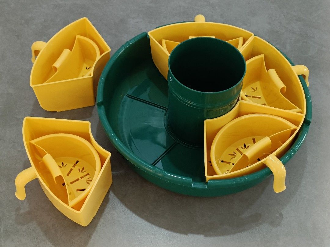 Steamboat rotating food organizer, Everything Else on Carousell