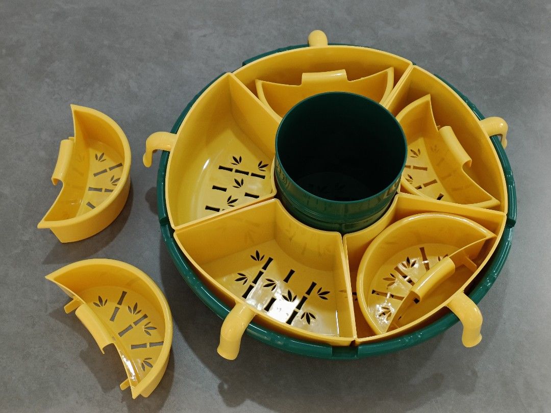 Steamboat rotating food organizer, Everything Else on Carousell