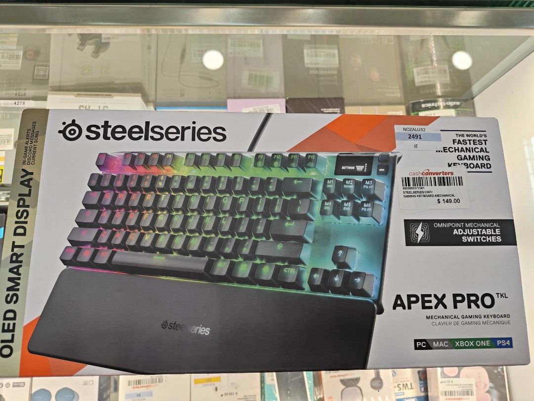 Steelseries Apex Pro Mechanical Gaming Keyboard, Computers & Tech ...